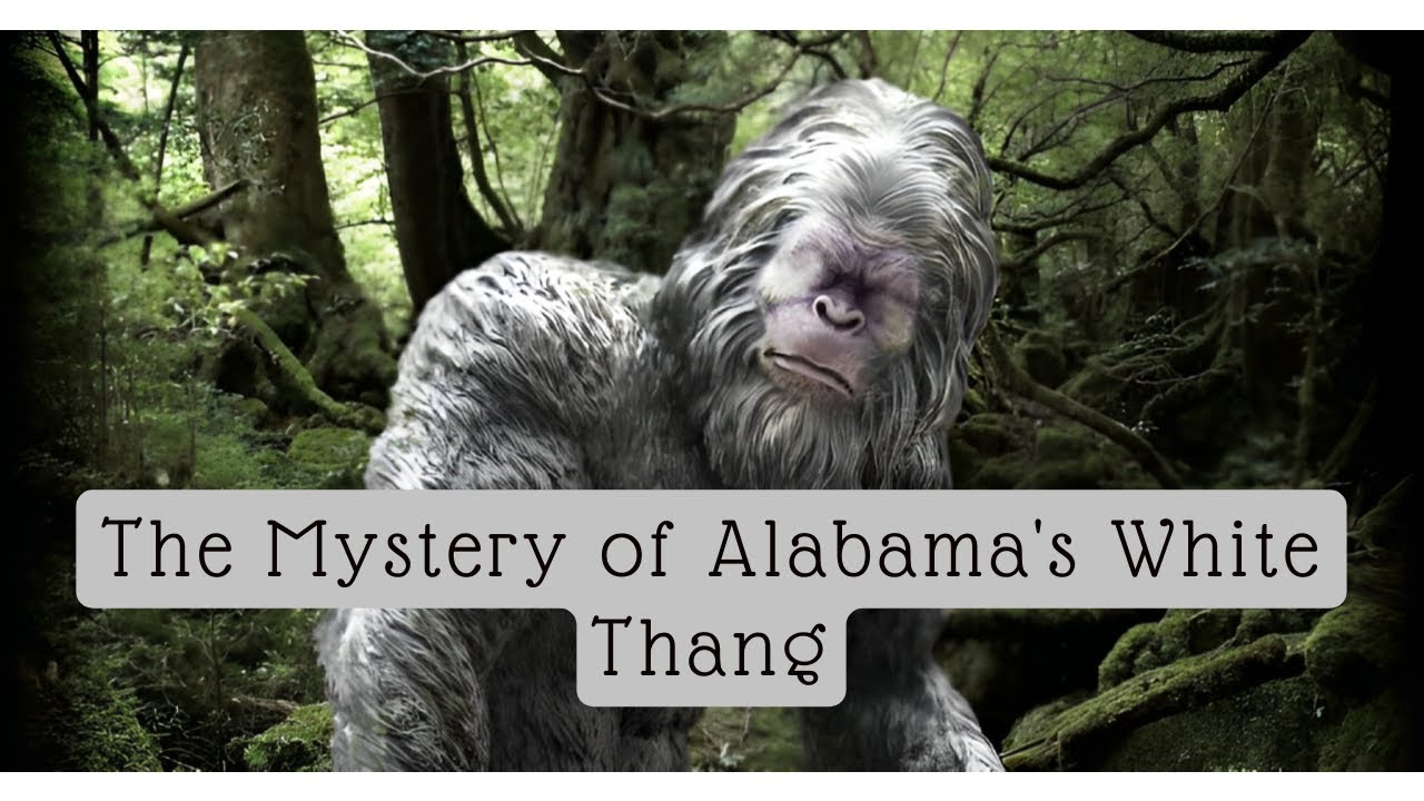 The Mystery of Alabama's Cryptid - The White Thang - YouTube