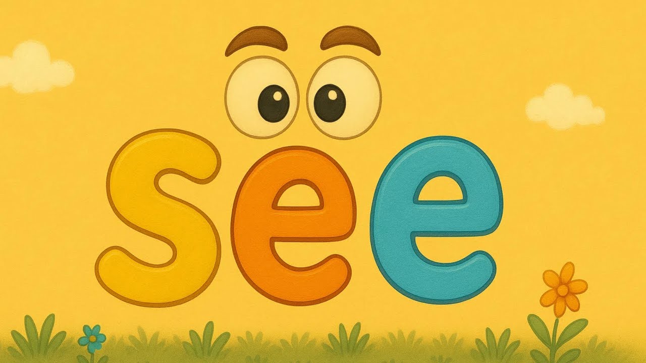 Sight Words | See | High-frequency Words| Kindergarten | English ...