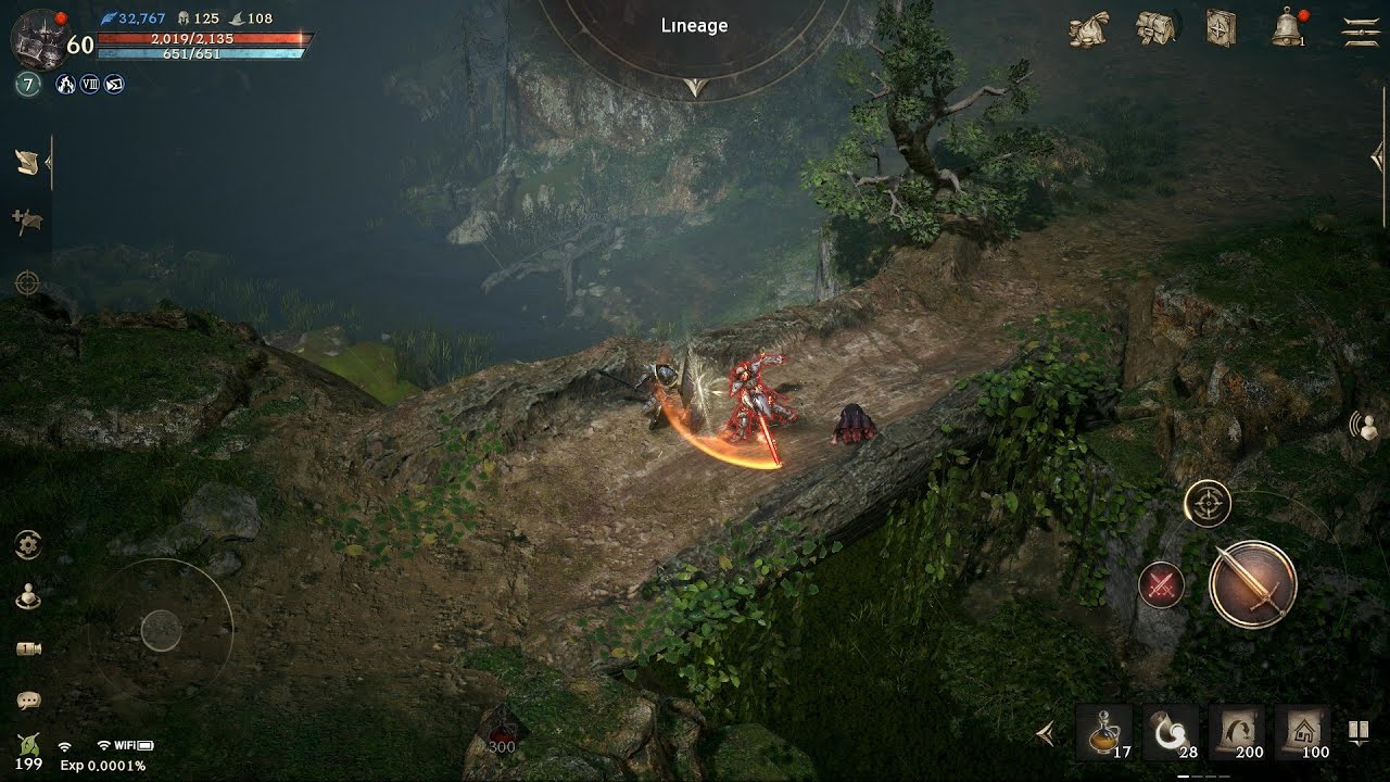 Lineage W gameplay - Trailers World Preview 4 Different Locations ...