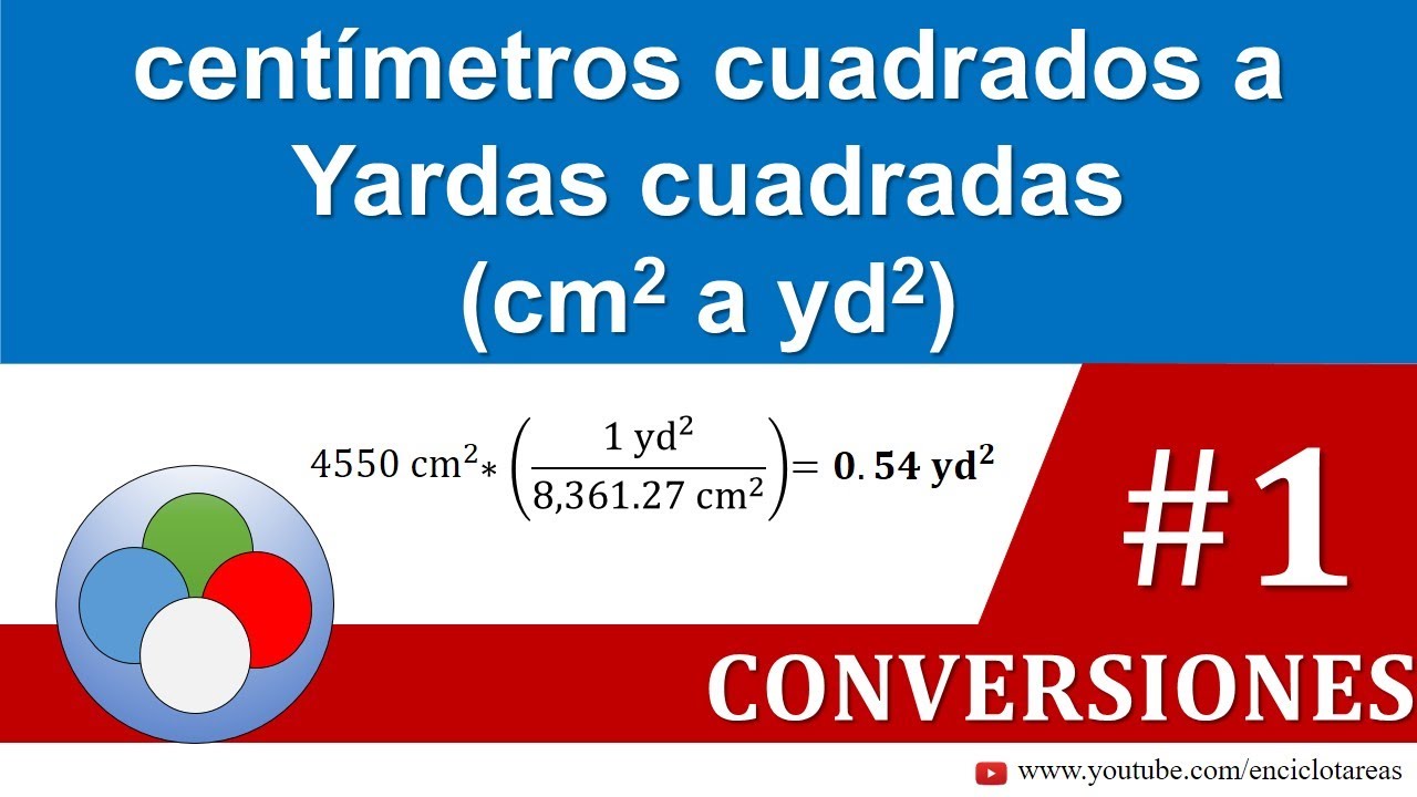 Centímetros cuadrados a Yardas cuadradas (cm2 a yd2) - Parte 1 - YouTube