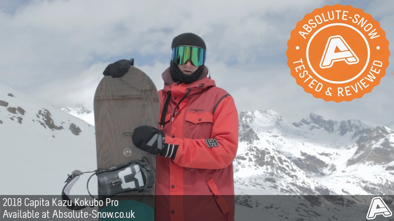 2017 / 2018 | Capita Kazu Kokubo Pro Snowboard | Video Review - YouTube