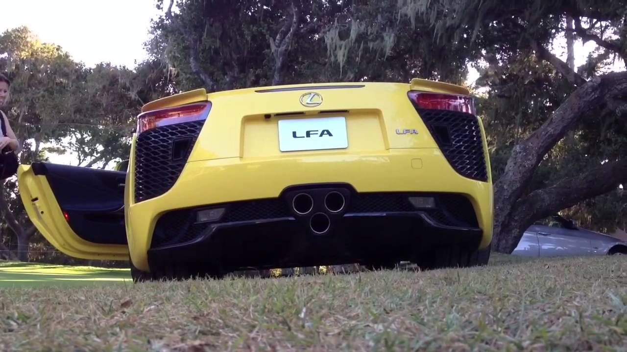 Lexus LFA Rev - YouTube