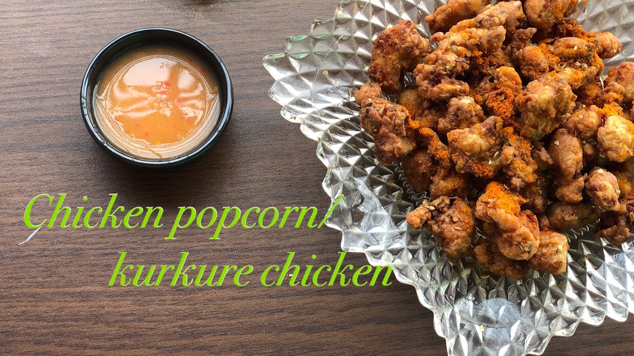 🐓Chicken popcorn/kurkure chicken | #snacks |#chickeniteams | easy ...