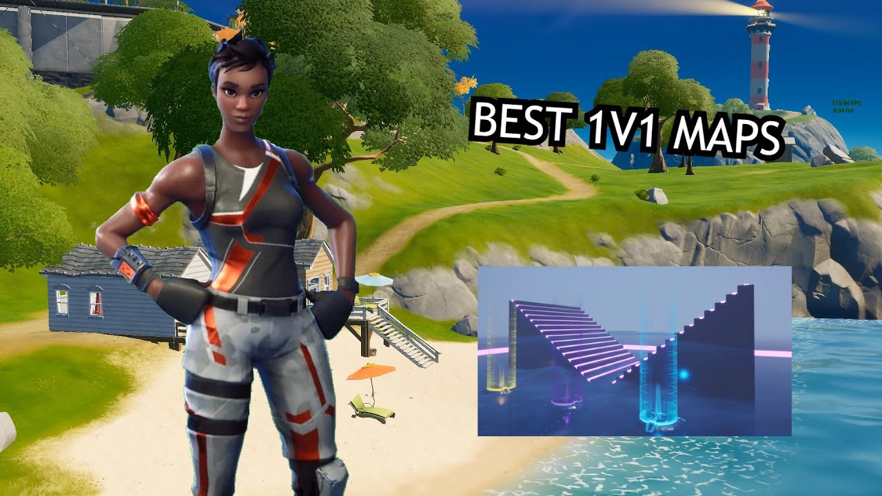The BEST 1v1 Maps In Fortnite Chapter 2! (0 PING & HIGH FPS) - YouTube