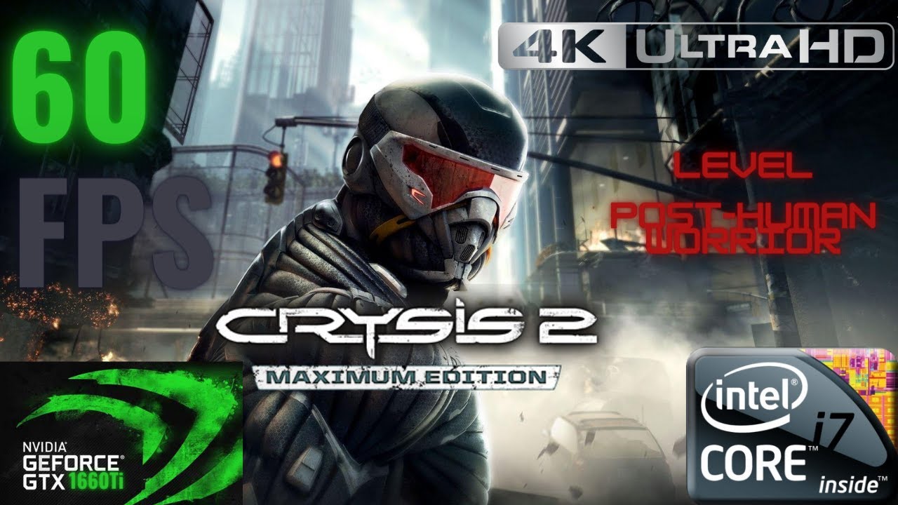 Crysis 2 Maximum edition Gameplay FULL GAME.......[ recorded on 4K ...