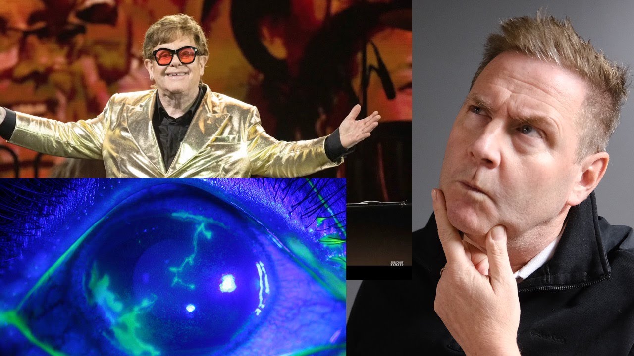 Elton John Eye Infection? Eye Doctor Explains. - YouTube