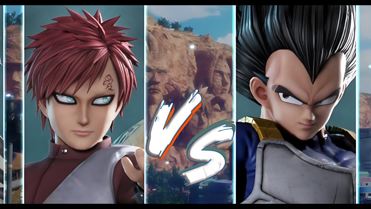 Vegeta vs Gaara: Epic Crossover Clash! Fiery Saiyan vs Sandstorm Ninja ...