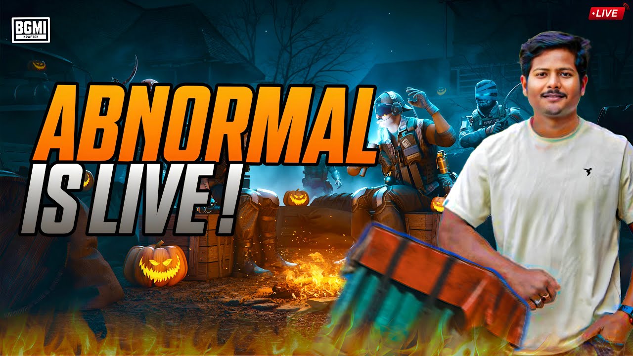 BGMI LIVE OR WHAT 🥶|| ABNORMAL IS BACK || BGMI🔥 - YouTube