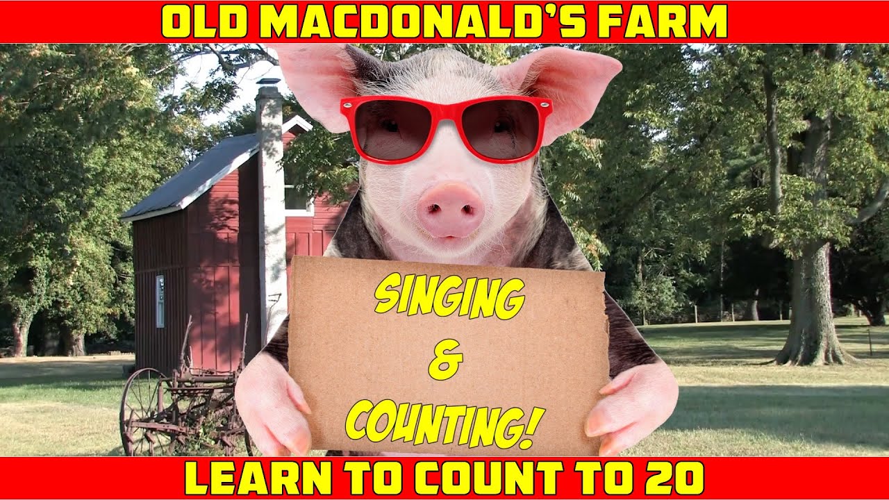 Old MacDonald Activity For Kids - Sing and Count on Old MacDonald's ...