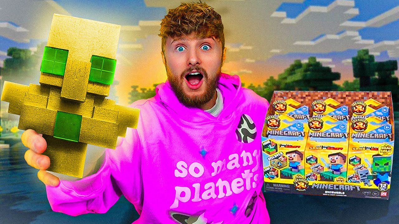 Opening Minecraft OverWorld Mystery Boxes (ULTRA RARE) - YouTube