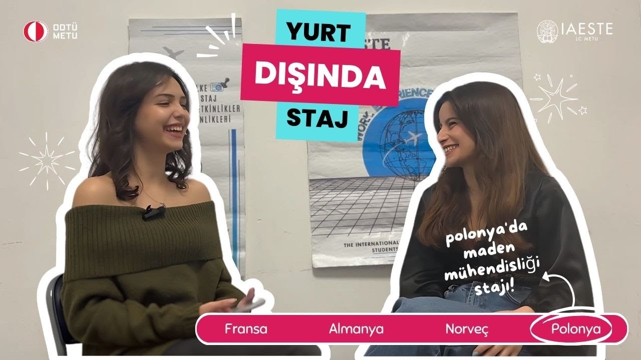 POLONYA'DA STAJ YAPMAK! IAESTE İLE NASIL STAJYER OLUNUR?? - YouTube