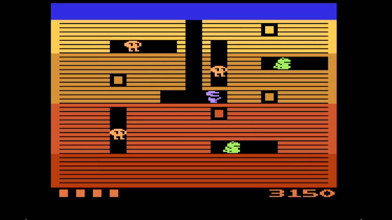 Video Games Evolved: Dig Dug Gameplay on Atari 2600, Nintendo NES, etc ...