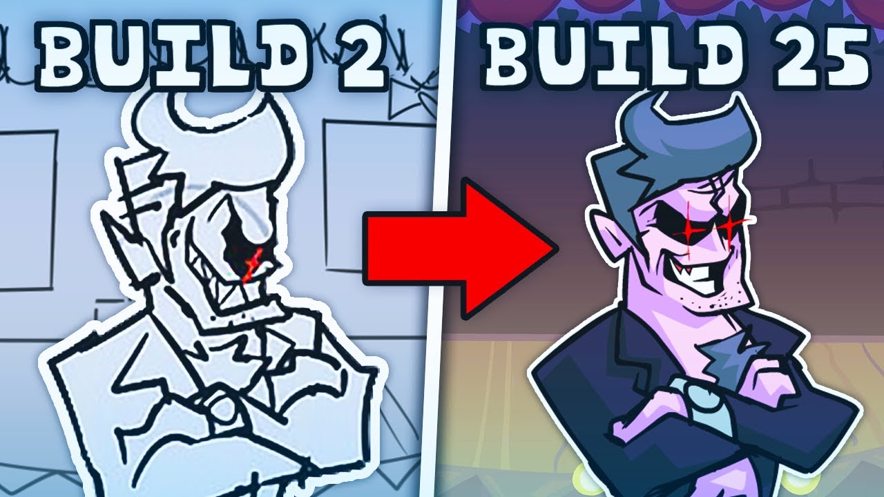 Checking Out Friday Night Funkin's Oldest Builds - YouTube