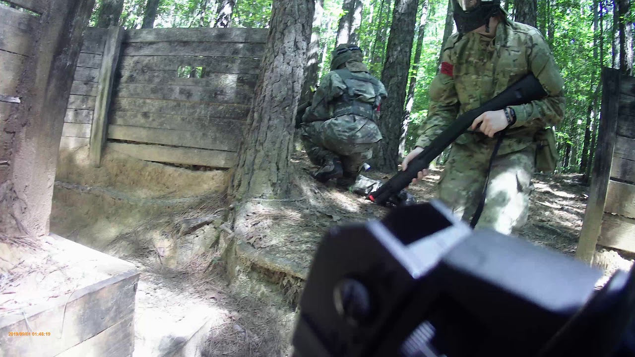 clip 1 of 4 from my airsoft game - YouTube