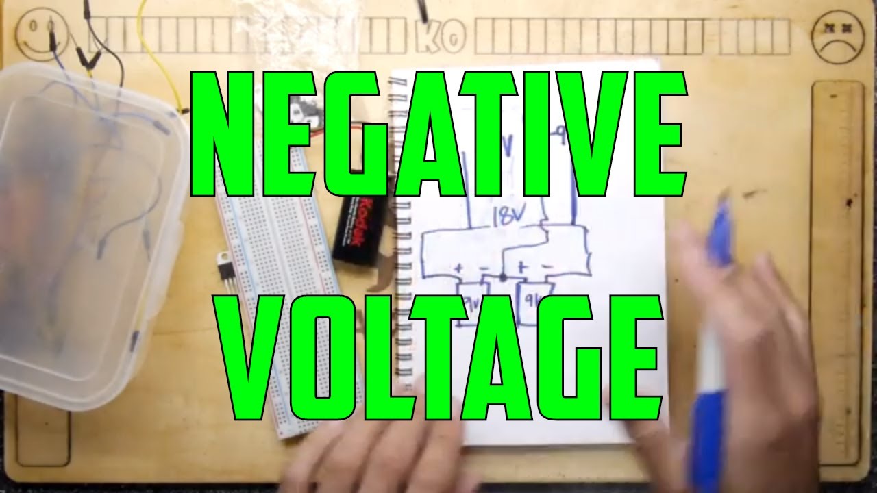 Make a Negative Regulated Voltage - YouTube