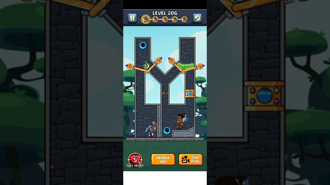 How To Loot 2 _ Hero Rescue & PinPull Game Level 206 - YouTube