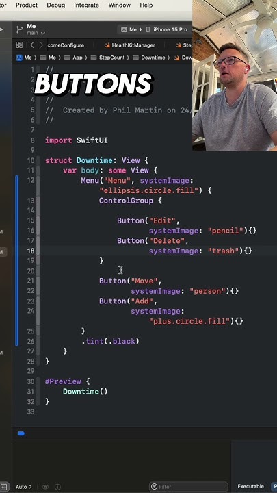 Menu With Groupbox Tutorial Swiftui Tutorial Shorts Youtube