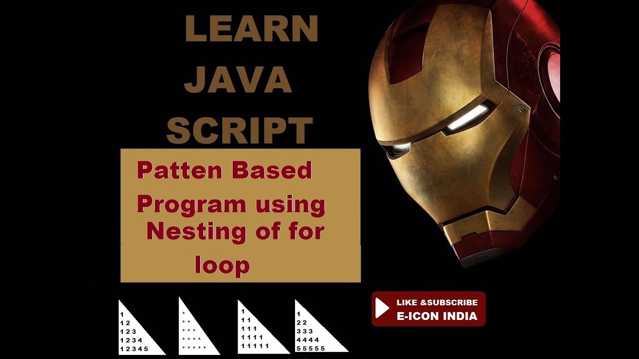 Java Script Beginner Pattern Printing Using For Loop YouTube java-script-beginner-pattern-printing-using-for-loop-youtube
