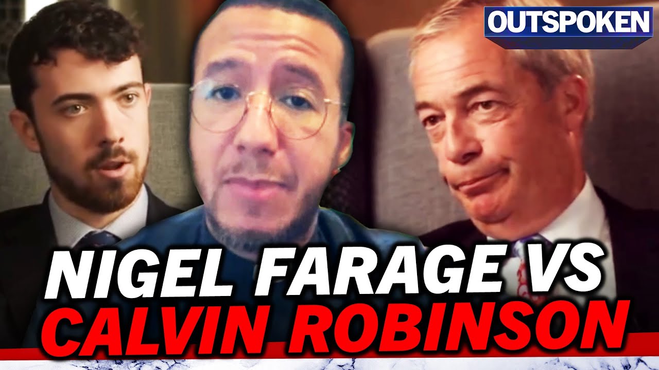 "Shame on him!" Nigel Farage & Father Calvin Robinson clash over mass ...