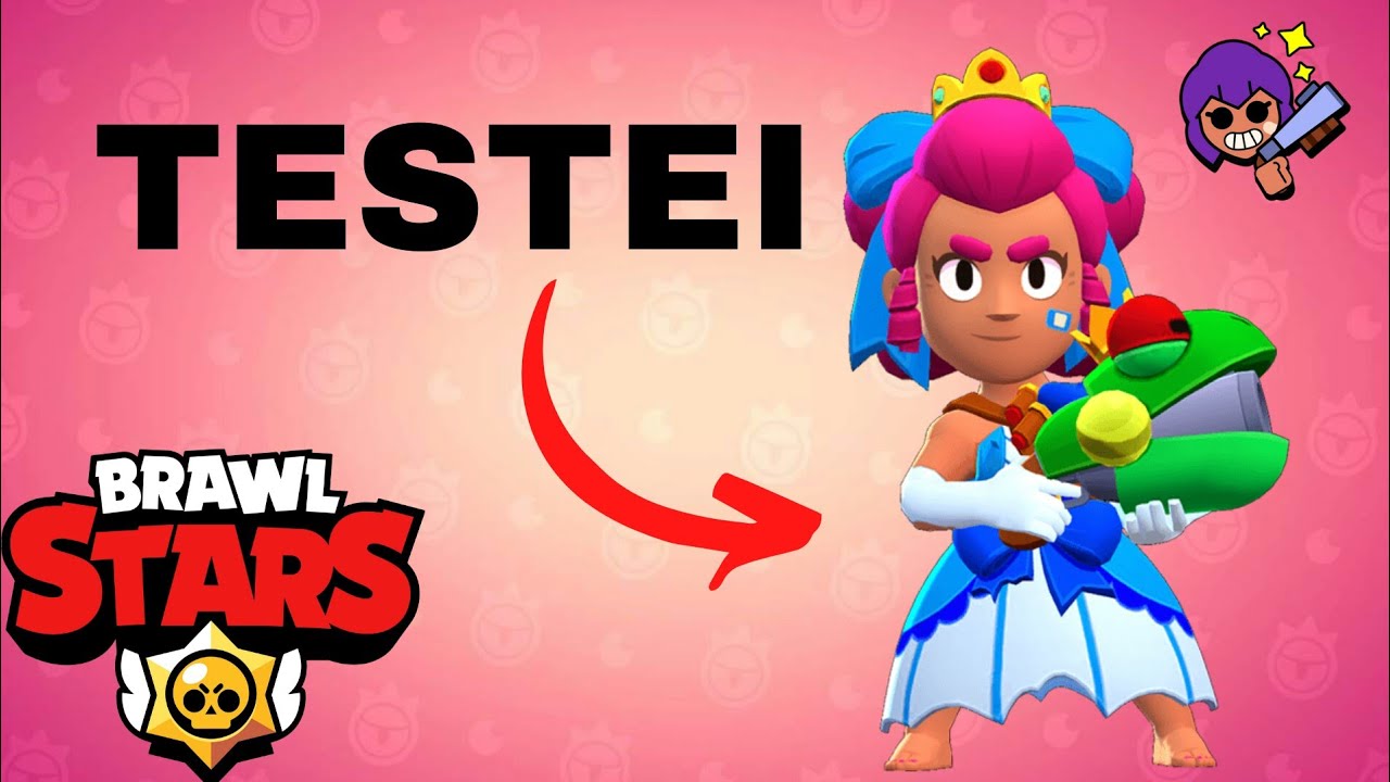 Comprando o Brawl Pass e testando a skin da shelly princesa! - YouTube