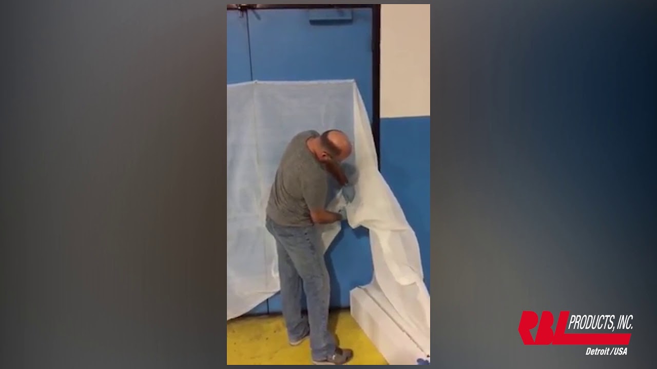 Hanging The Tacky Netting From RBL - YouTube