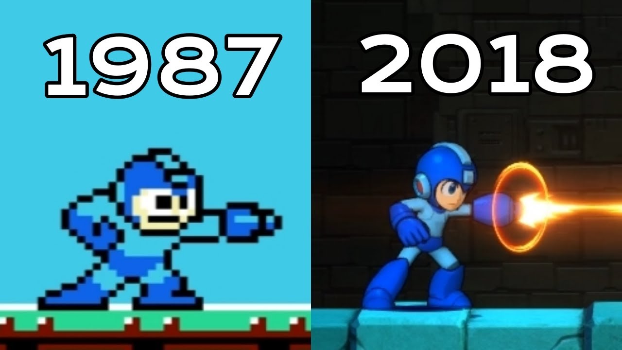 Evolution of Mega Man - YouTube