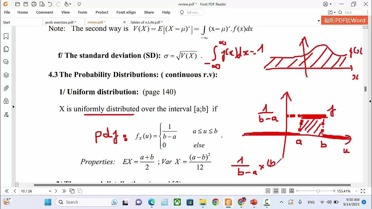 Chapter 4d: Uniform distribution - YouTube