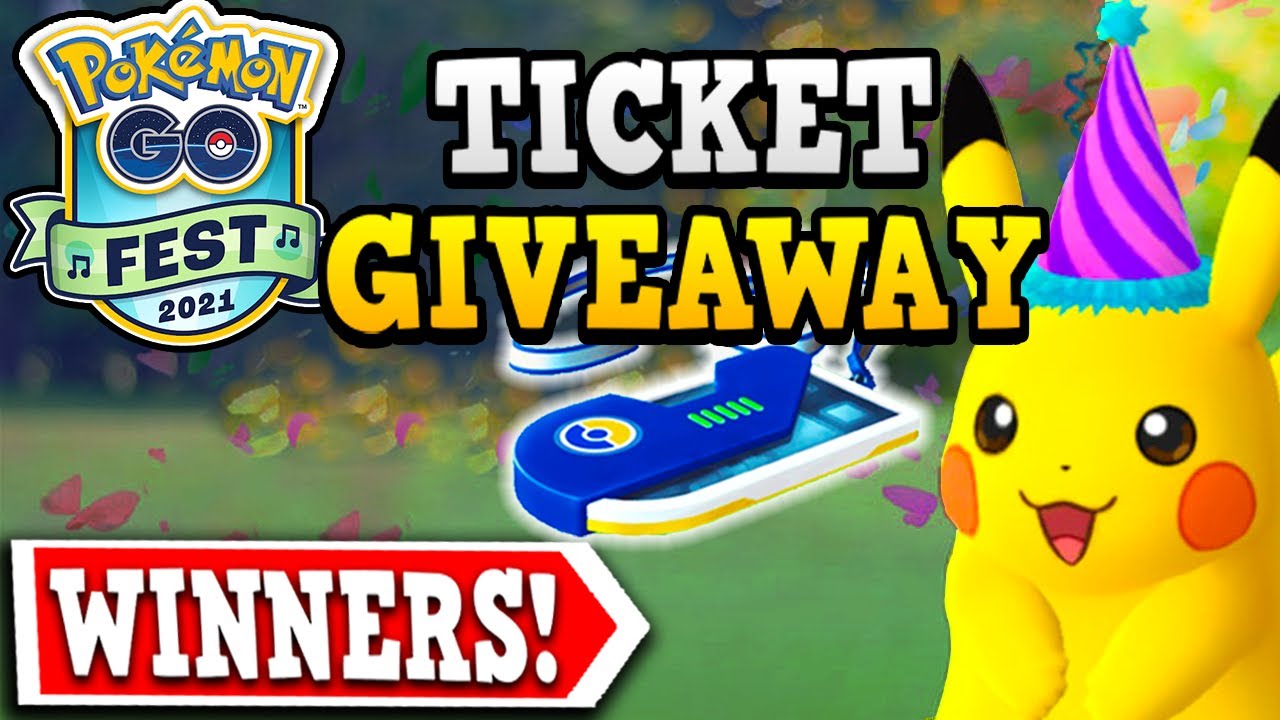 2021 Go Fest Ticket Giveaway Winners!! Plus New Surprise [Congrats ...