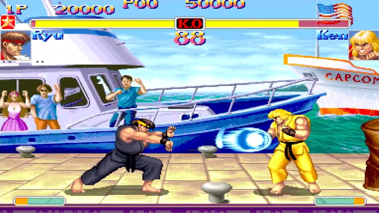 Super Street Fighter 2 Turbo Ryu Arcade Short Gameplay - YouTube