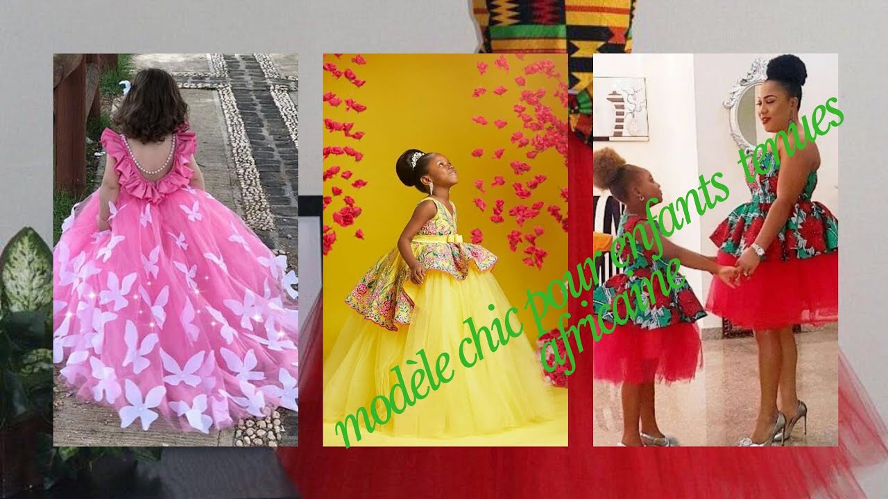 Mode enfants : modèle chic pagne enfants - YouTube