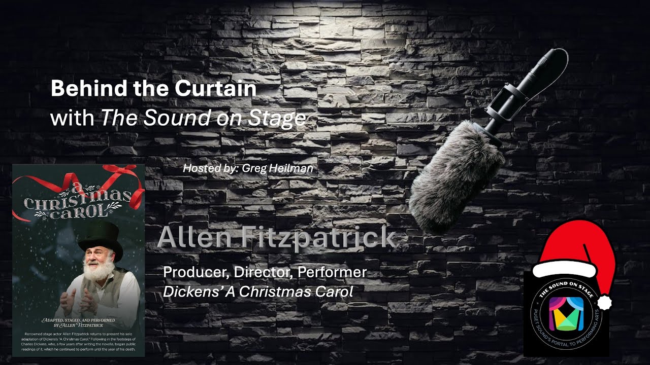 Behind the Curtain - Allen Fitzpatrick's A Christmas Carol - YouTube