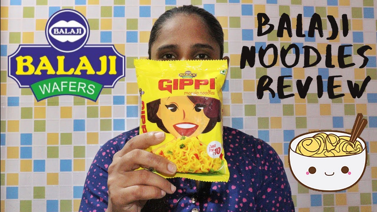 Balaji Gippi Masala Noodles Review - YouTube