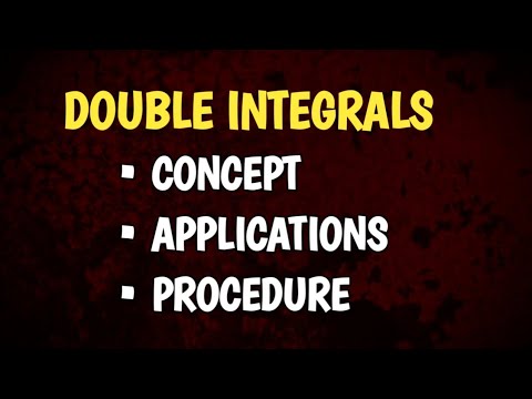 Understanding Double Integrals: From Basics to Applications - YouTube