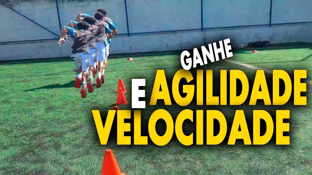 TREINO DE VELOCIDADE E AGILIDADE (FUTEBOL) - YouTube
