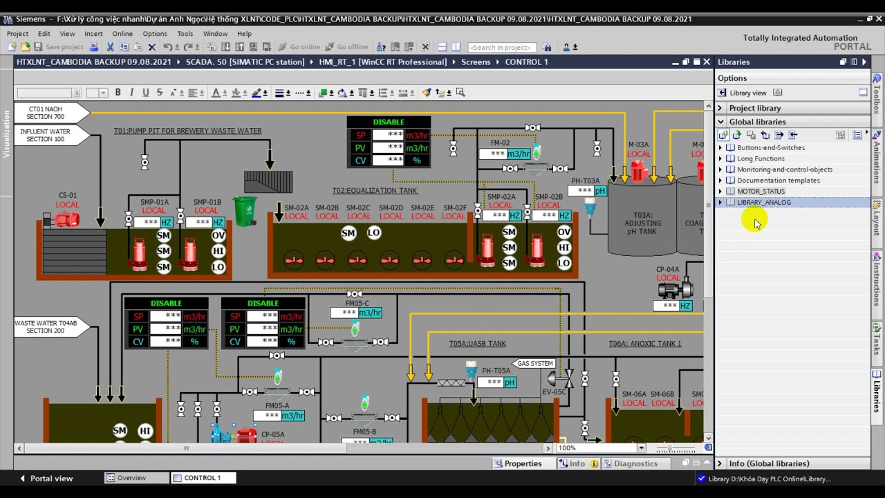 Create Global Libraries Wincc TIA Portal [ Tạo thư viện hình ảnh/POPUP ...