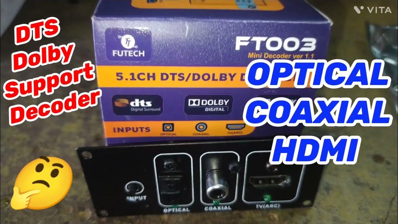 dts Dolby Decoder FT003 FUTECH @manoaudiotest - YouTube
