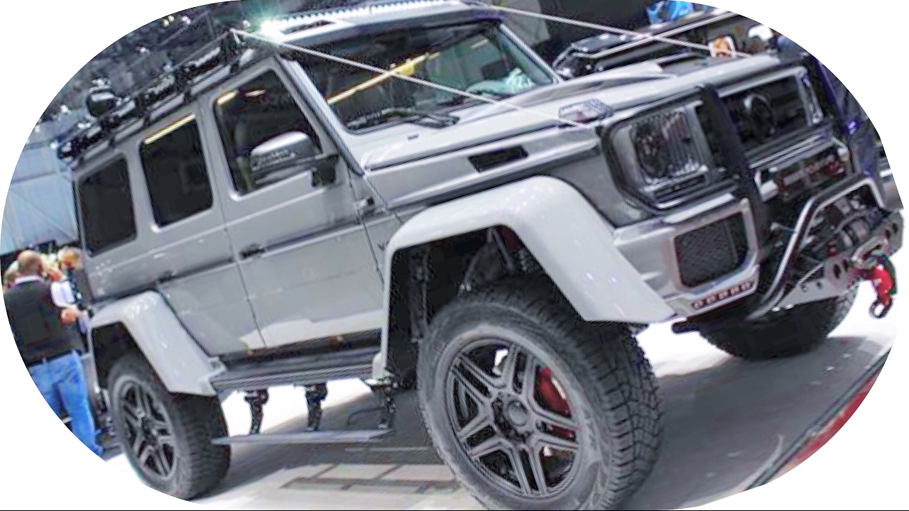BRABUS 550 ADVENTURE 4x4 2017 Geneva Motor Show - YouTube
