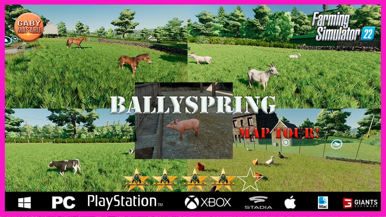 FS22 || BALLYSPRING || Nuevos mapas. PC/MAC en español. - YouTube