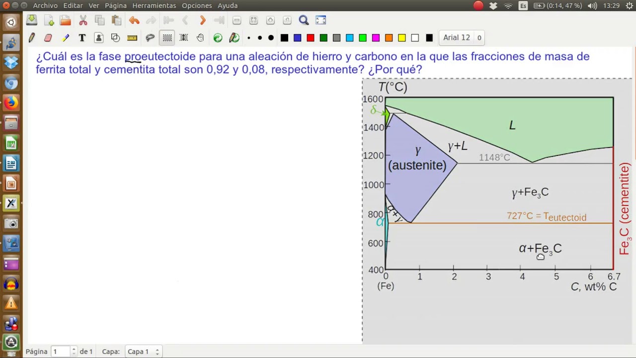Determinar fase proeutectoide - YouTube