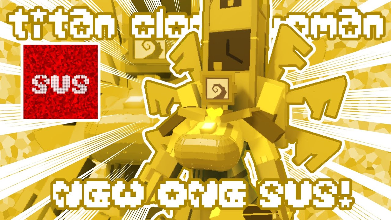 titan clockwoman l like a sus 😳🥛l build a boat for ( 💥skibid toilet 💥 ...