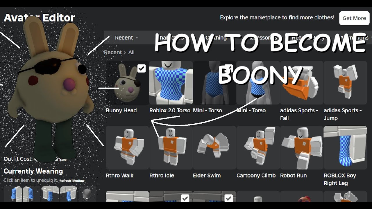 How to become "Boony" on Roblox! - YouTube
