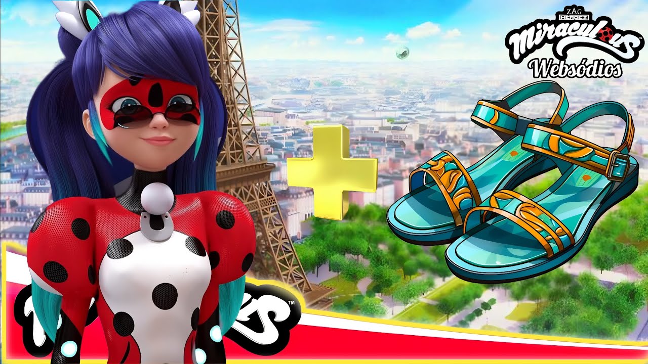 powerful ladybug sandal 🤩👡 mode miraculous character - YouTube