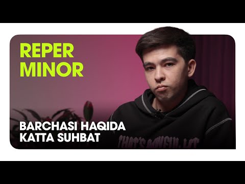 Minor – o'zbek repi, klassika va psixologiya haqida. Reper bilan katta intervyu @M1noRFM  ​