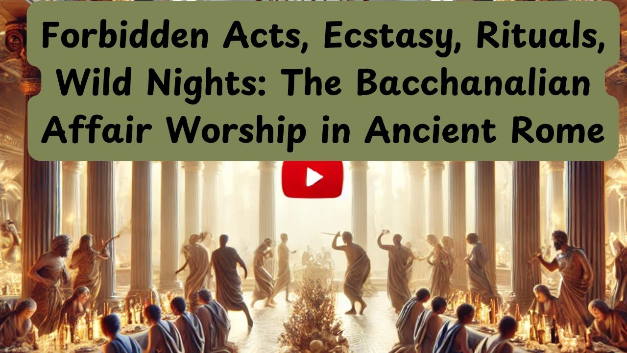 Forbidden Acts, Ecstasy, Rituals, Wild Nights: The Bacchanalian Affair ...