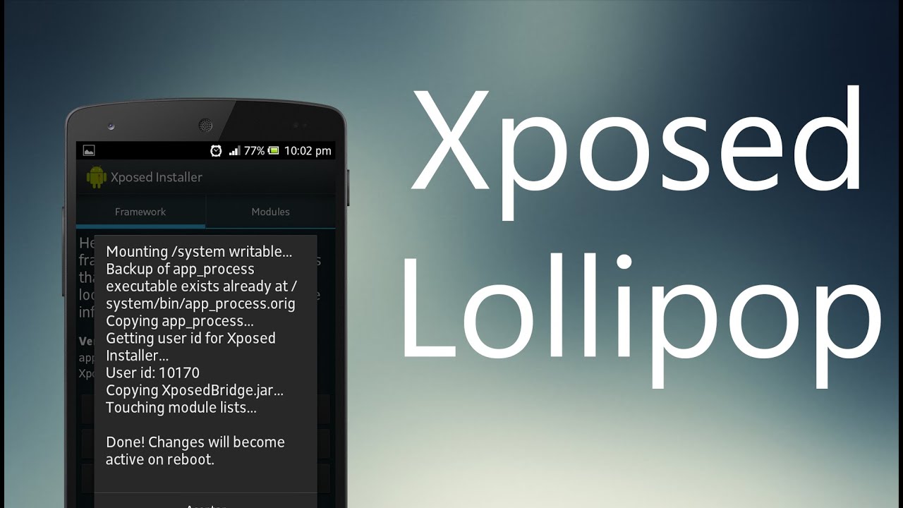 Instalar XPOSED Android +5.0 - YouTube