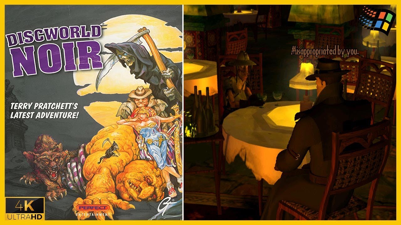 PC First Look [133] | Discworld Noir (1999) | 4K60ᶠᵖˢ | Win 10/11 - YouTube