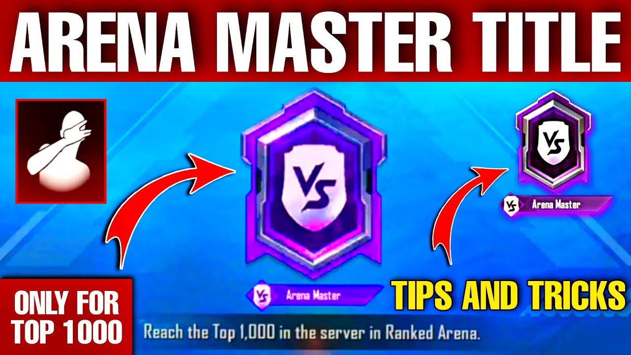 ARENA MASTER Title is Back | Ladder Arena | Tips and Tricks - PUBG ...