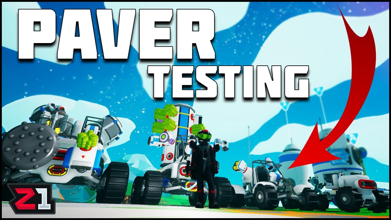Testing the Paver on ALL ROVERS! Astroneer Groundwork Update | Z1 ...