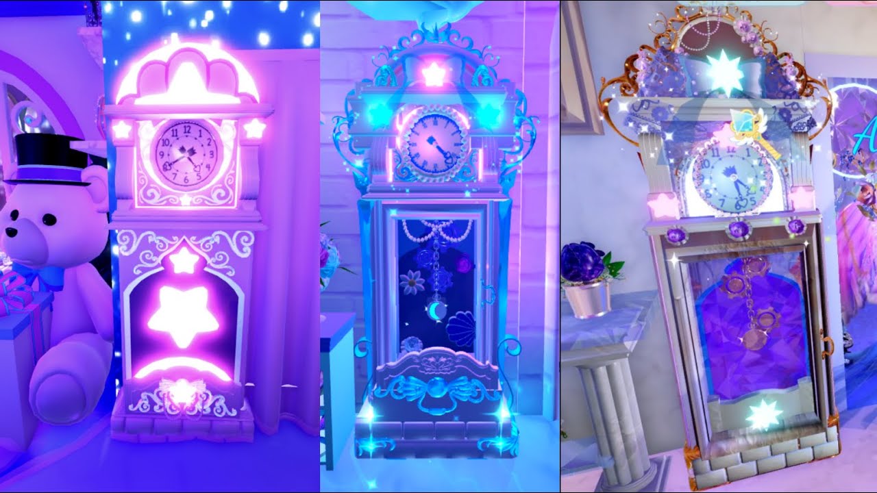 💜Royale High🩵How to make a 🕰️Grandfather clock - YouTube