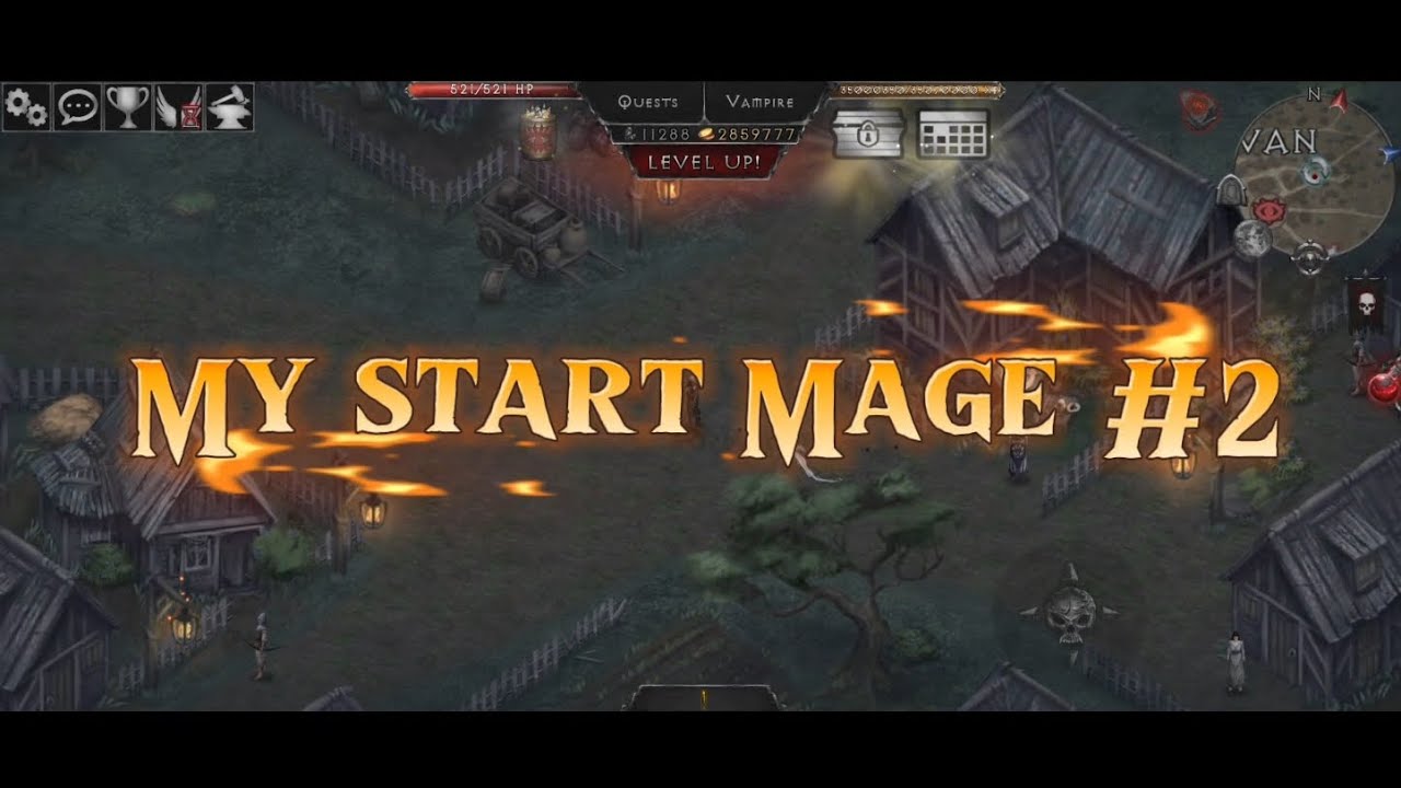 Vampire's Fall: My Start Mage #2 - YouTube